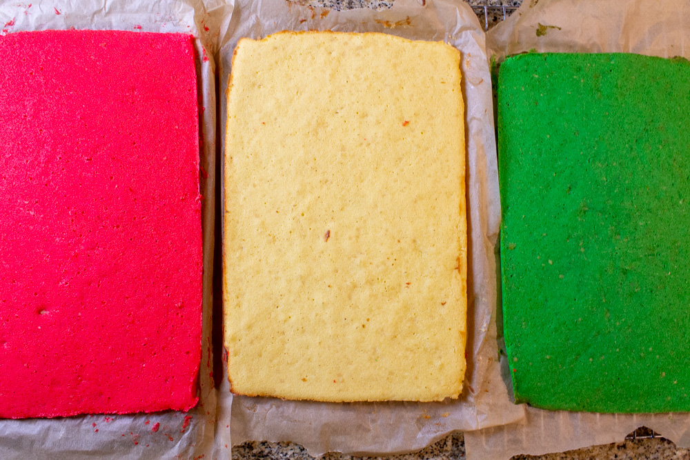 Rainbow Cookies - Kitchen-by-the-Sea