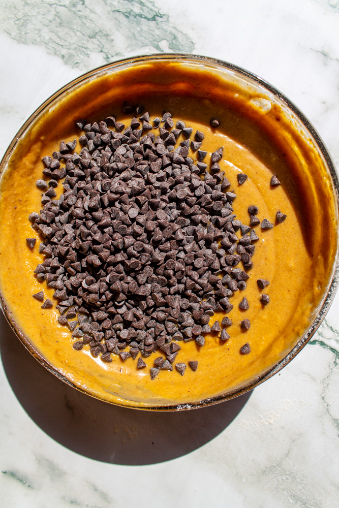 Marbled Pumpkin Bread - Kitchen-by-the-Sea