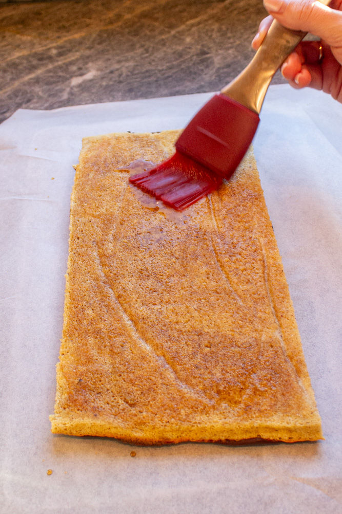 Opera Cake with Hazelnut Sponge - Kitchen-by-the-Sea