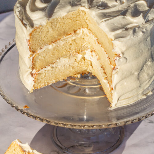 Vanilla Cake - Kitchen-by-the-Sea